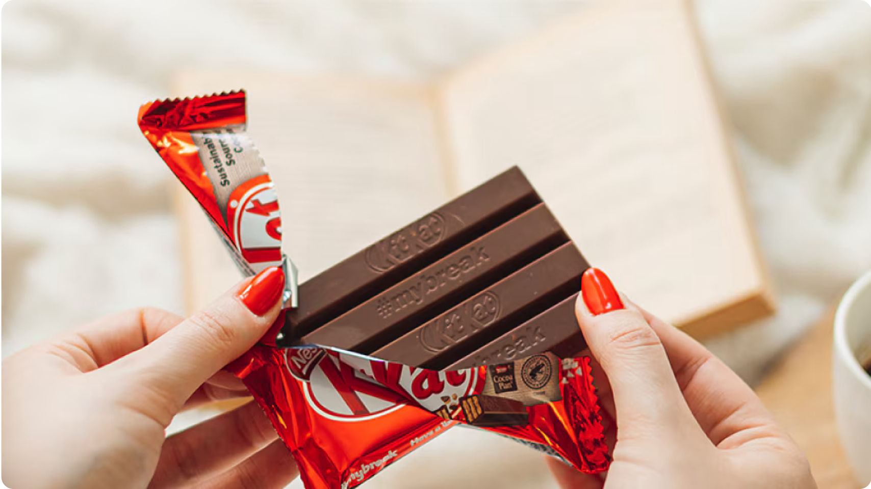 Take a break, Grab a book (and have KitKat) | KitKat®